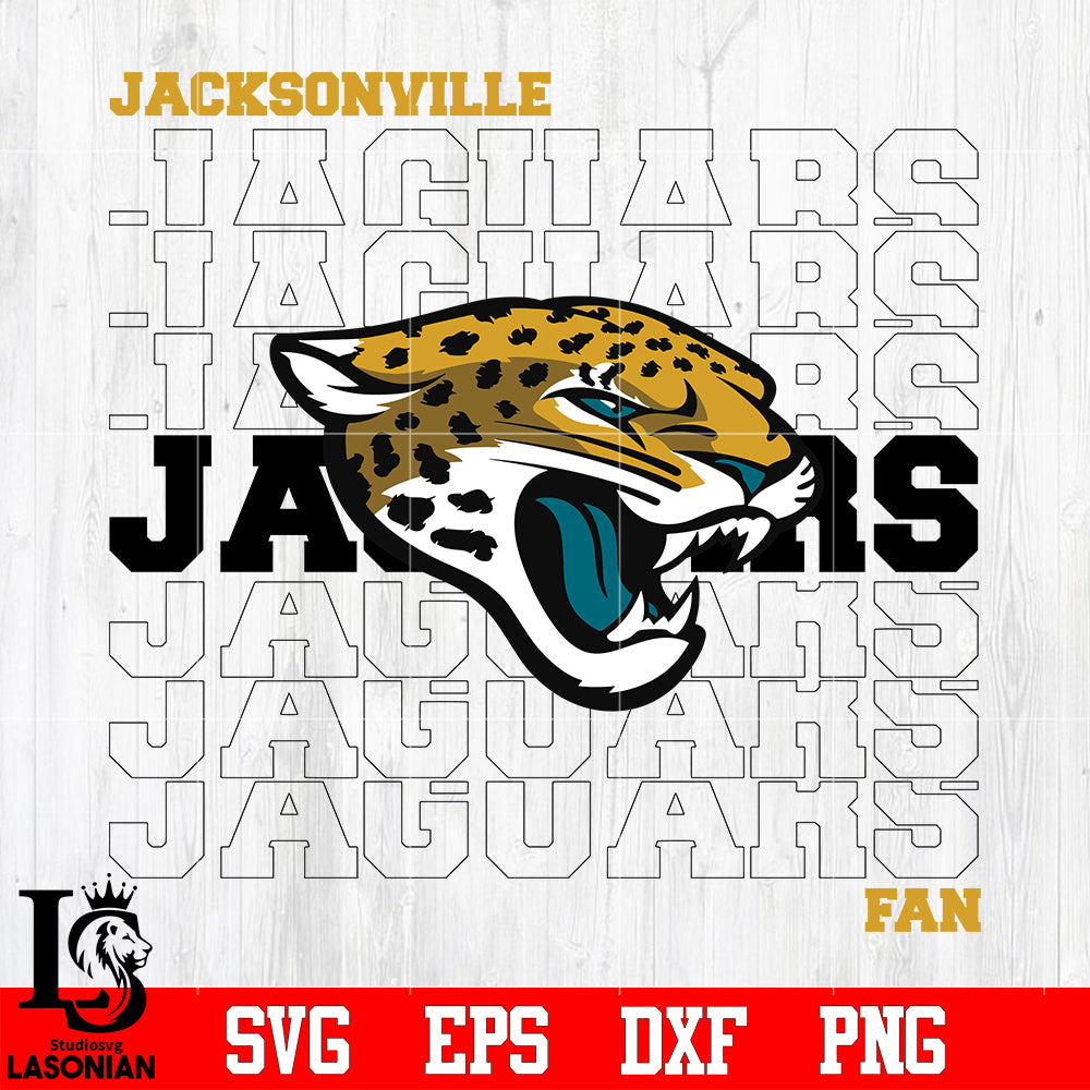 Jacksonville Jaguars Fan svg eps dxf png file – lasoniansvg