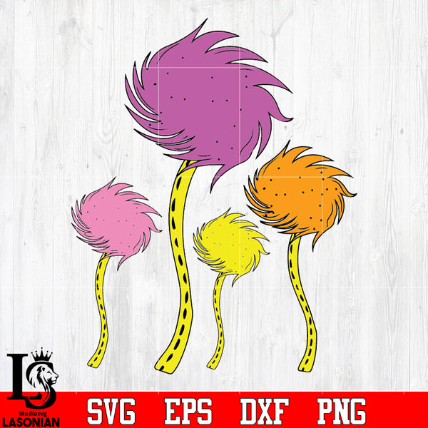 Truffula Tree White Background