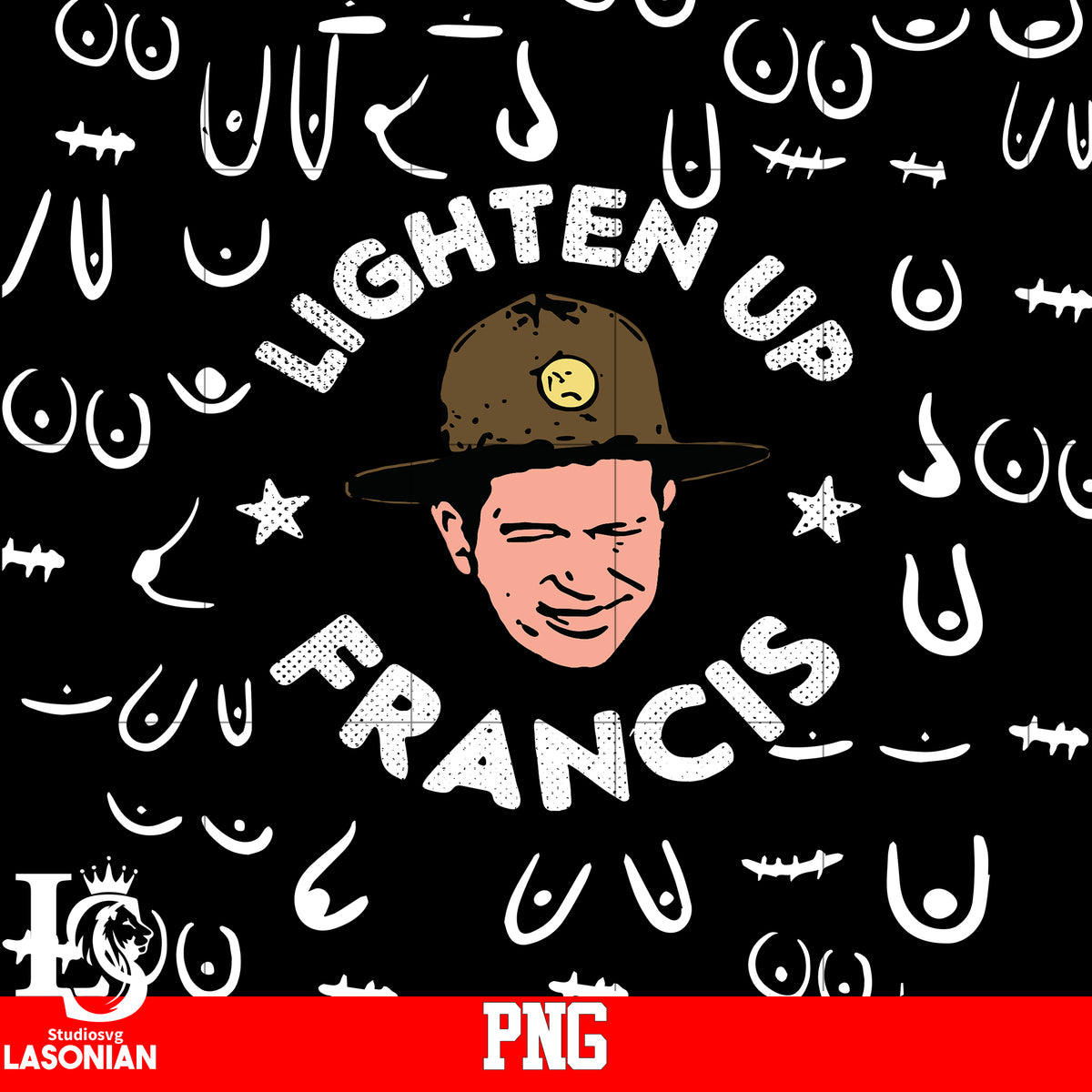 Lighten Up Francis PNG file – lasoniansvg