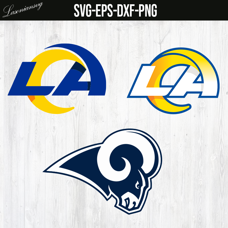 Logo los angeles rams SVG file, PNG file, EPS file, DXF file – lasoniansvg