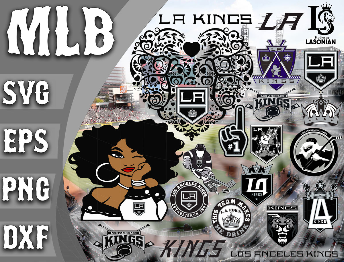 Bundle NHL svg, bundle logo Los Angeles Kings svg dxf eps png file ...