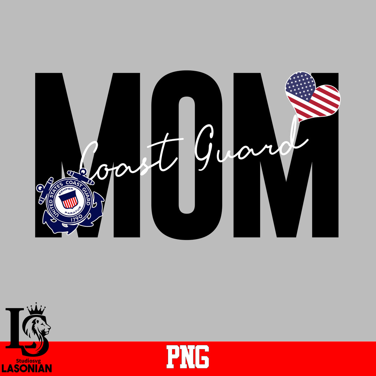 MOM Coast Guard PNG file – lasoniansvg