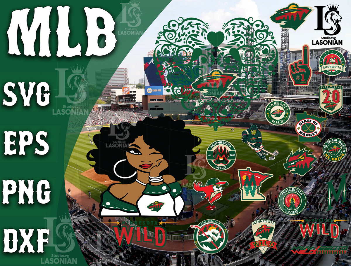 Minnesota Wild SVG Files, Cricut, Silhouette Studio, Digital Cut Files ...