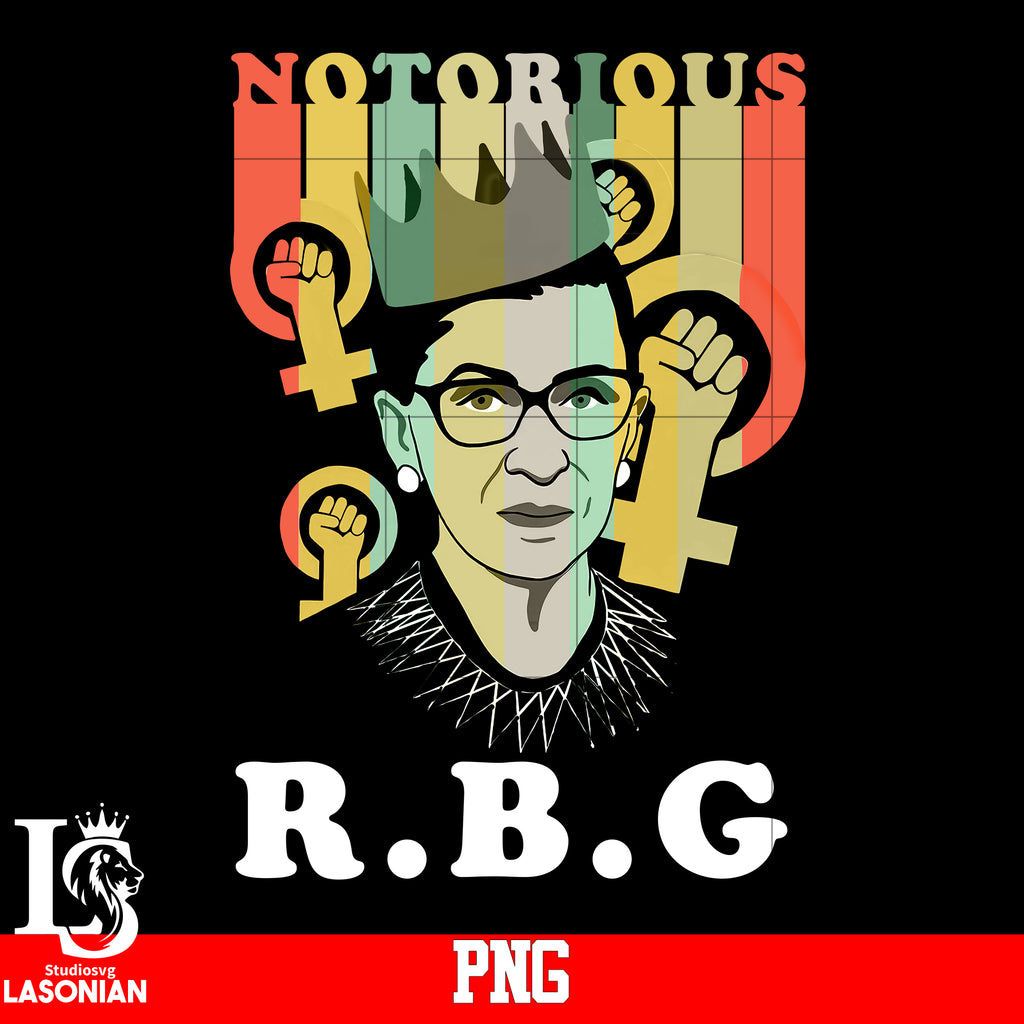 Notorious RBG PNG file – lasoniansvg