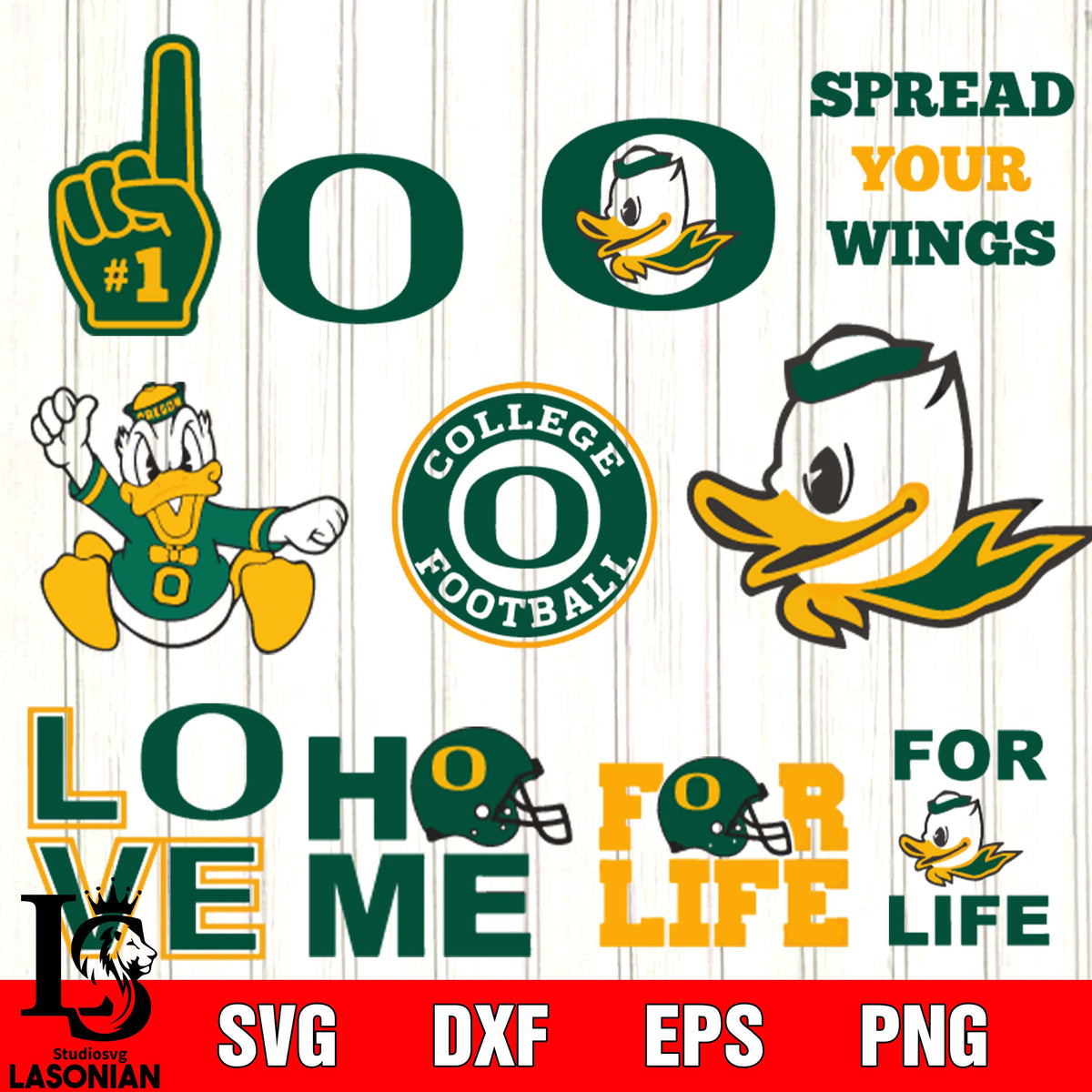 Oregon Logo With Wings