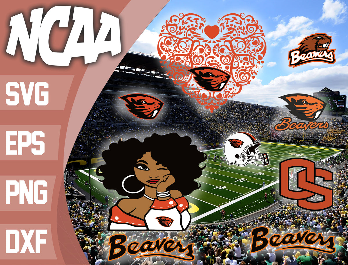 Bundle Oregon State Beavers svg eps dxf png file , Bundle NCAA ...