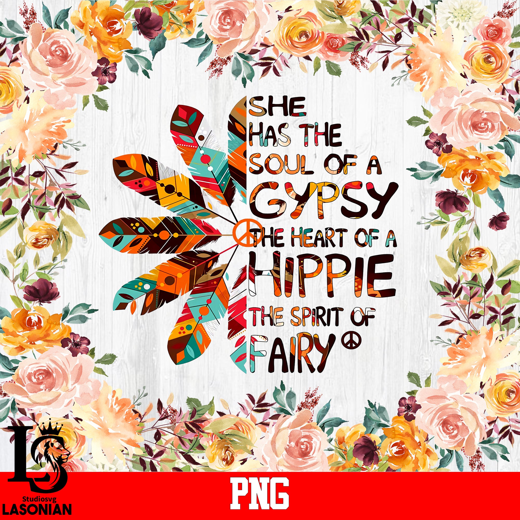 She has the soul of a Gypsy The heart of a hippie the spirit fairy PNG ...