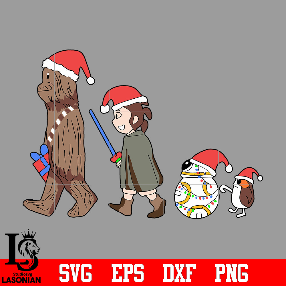 Star Wars Svg, Star Wars Christmas Svg, Christmas svg eps dxf png file ...