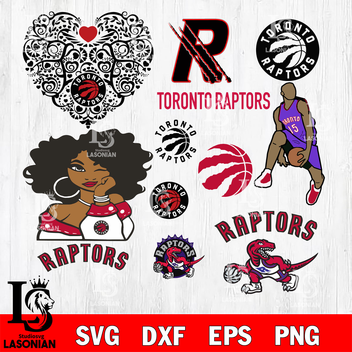 bundle Toronto Raptors svg eps dxf png file – lasoniansvg
