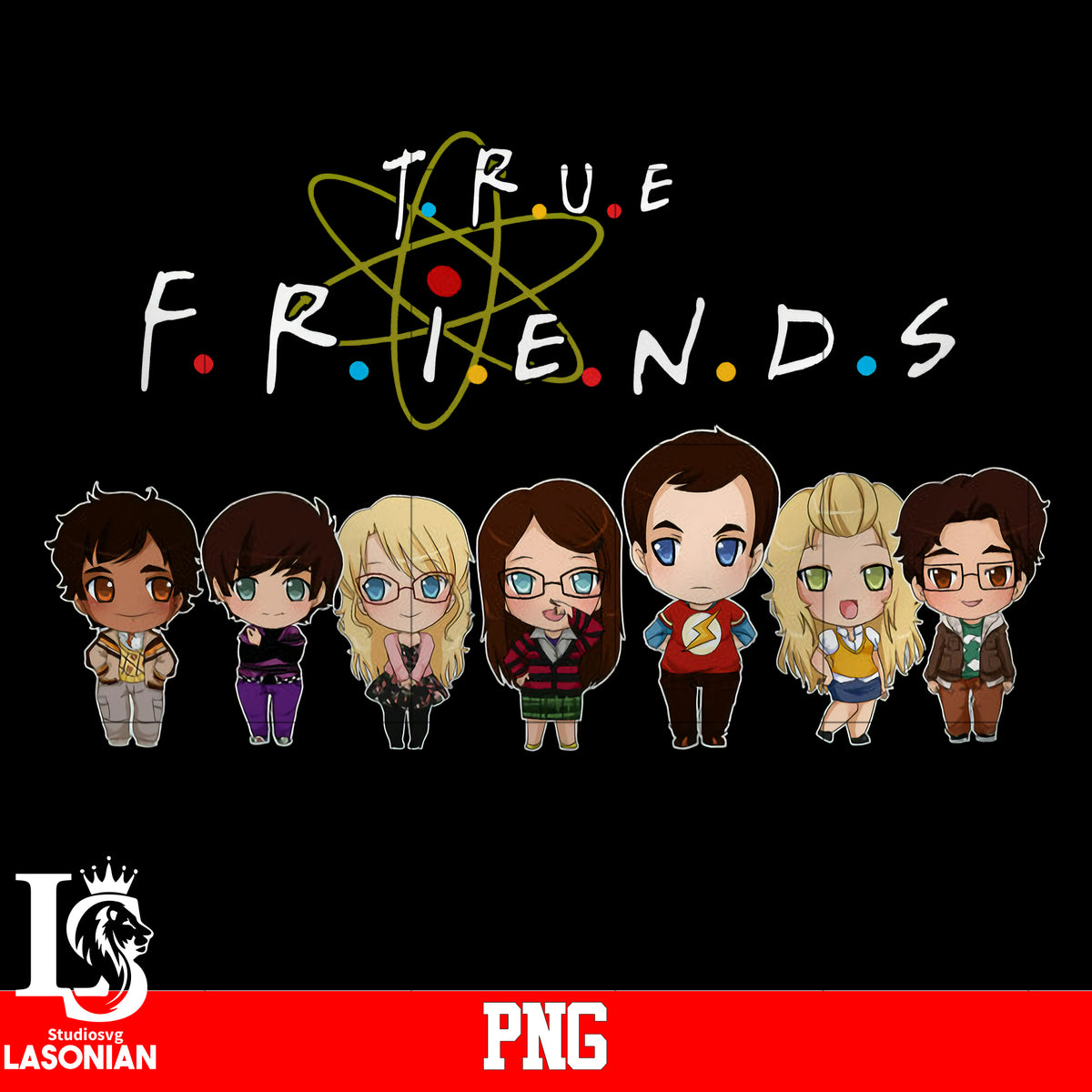 True Friends PNG file – lasoniansvg