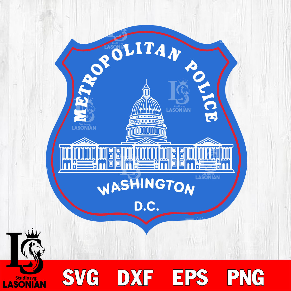 WASHINGTON DC police svg eps dxf png file – lasoniansvg