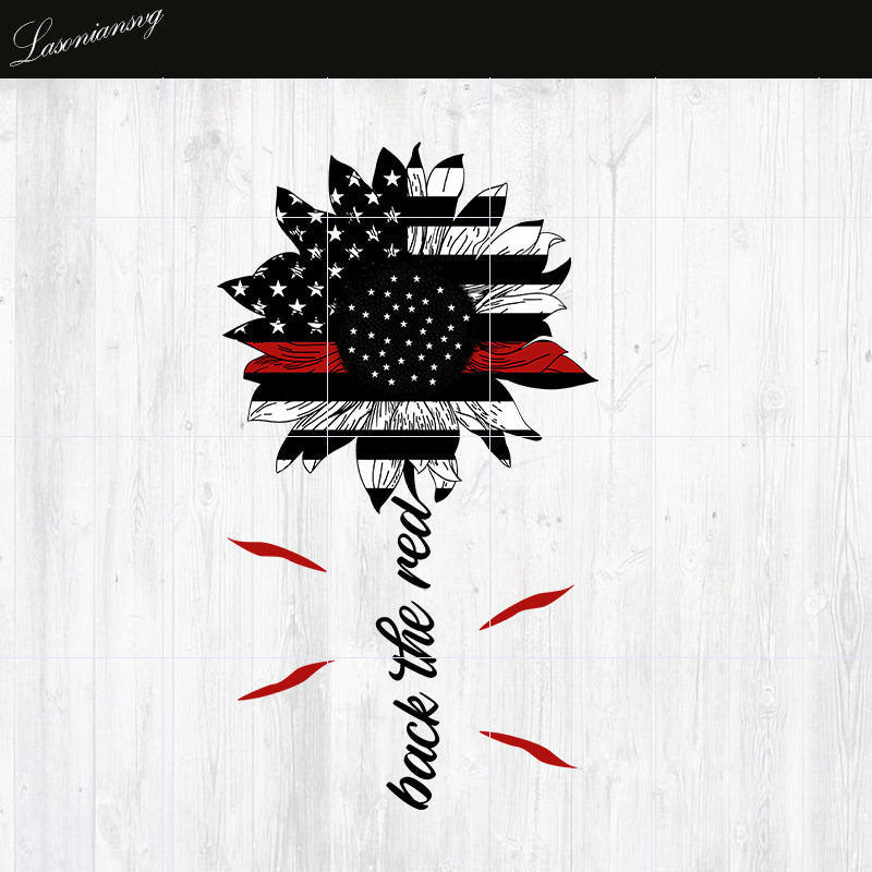Back The Red PNG file – lasoniansvg