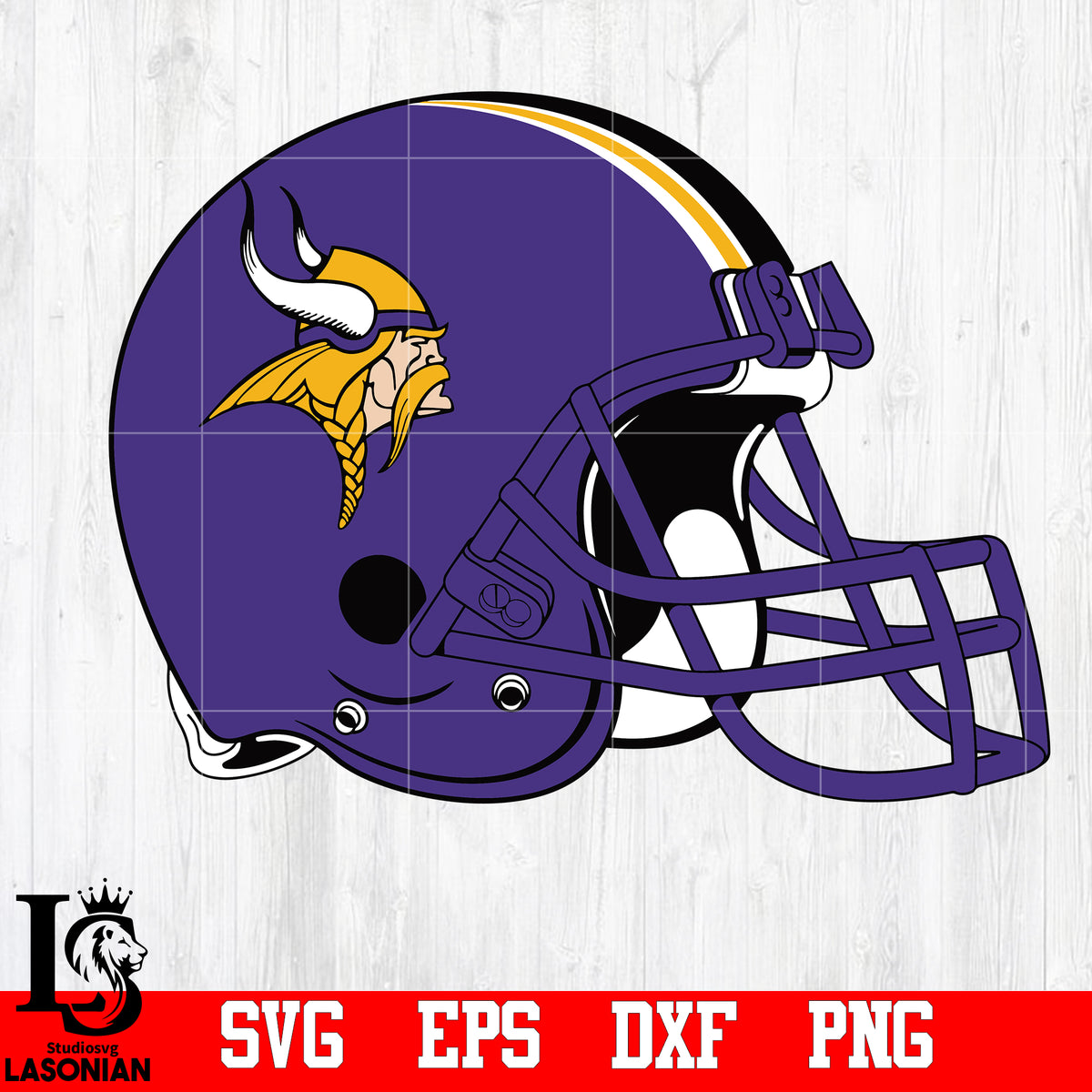 helmet Minnesota Vikings svg,eps,dxf,png file – lasoniansvg