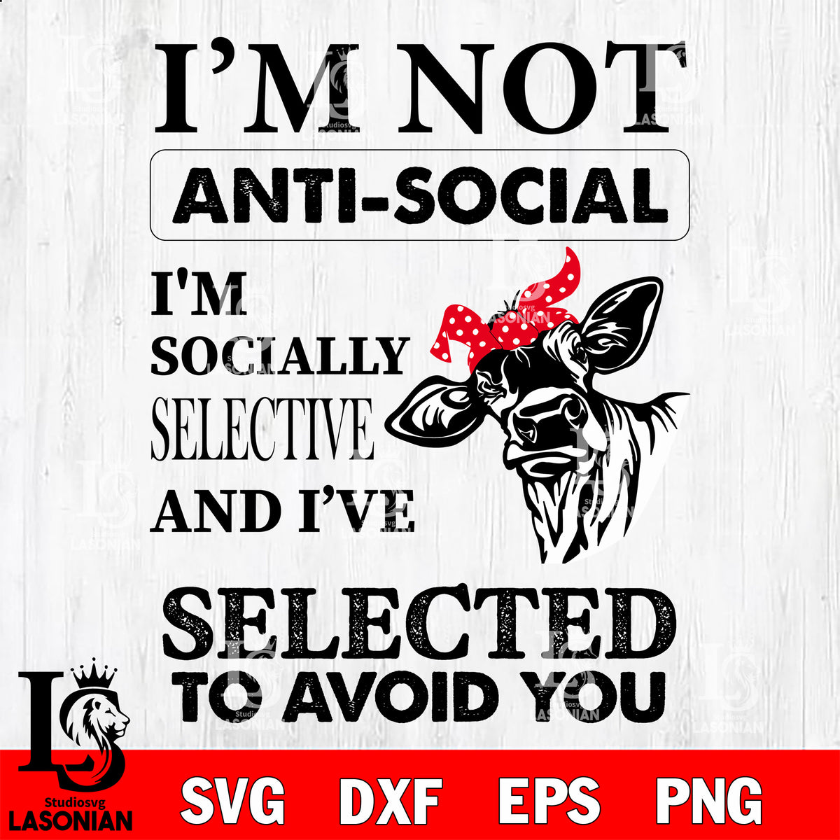 i'm not anti social i'm socially selective and i've selected to avoid ...