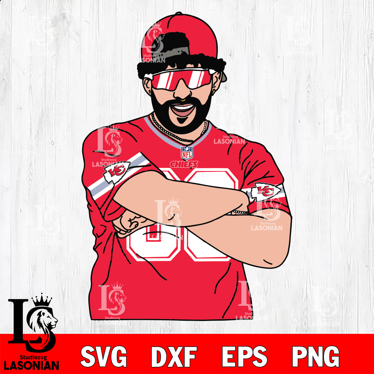 Kansas City Chiefs- Svg Dxf Eps Png file – lasoniansvg